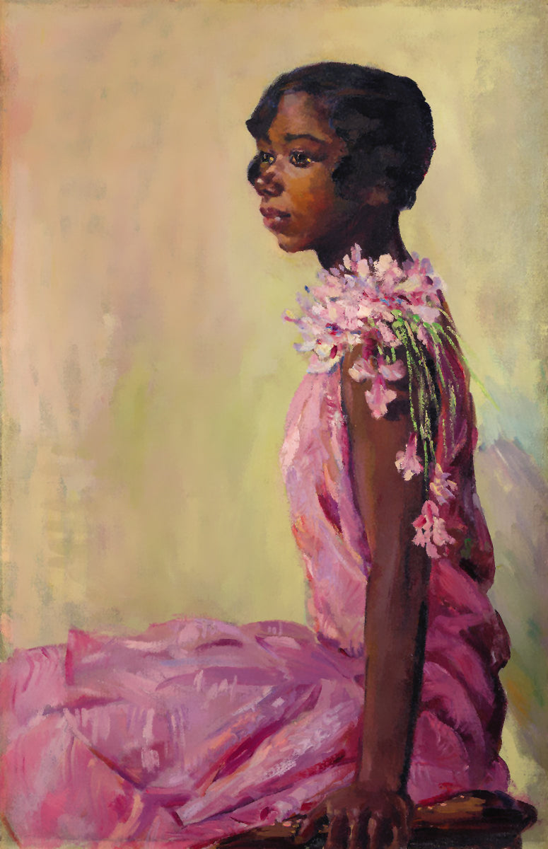 Girl in Pink Dress | Laura Wheeler Waring – Jaded Gem Shop