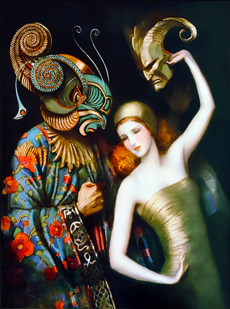 Carnival of Venice Masquerade | W.T. Benda – Jaded Gem Shop