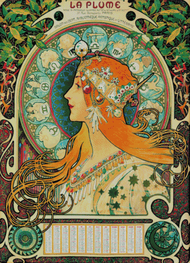 Alphonse mucha zodiac poster 60 photos - Youhoroscope.com